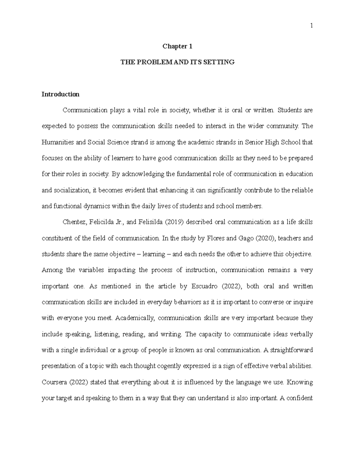 Quantitative Research Proposal Sample Chapters 1 3 - Chapter 1 THE ...