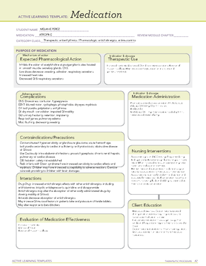 Active Learning Urinary Elimination - ACTIVE LEARNING TEMPLATES ...