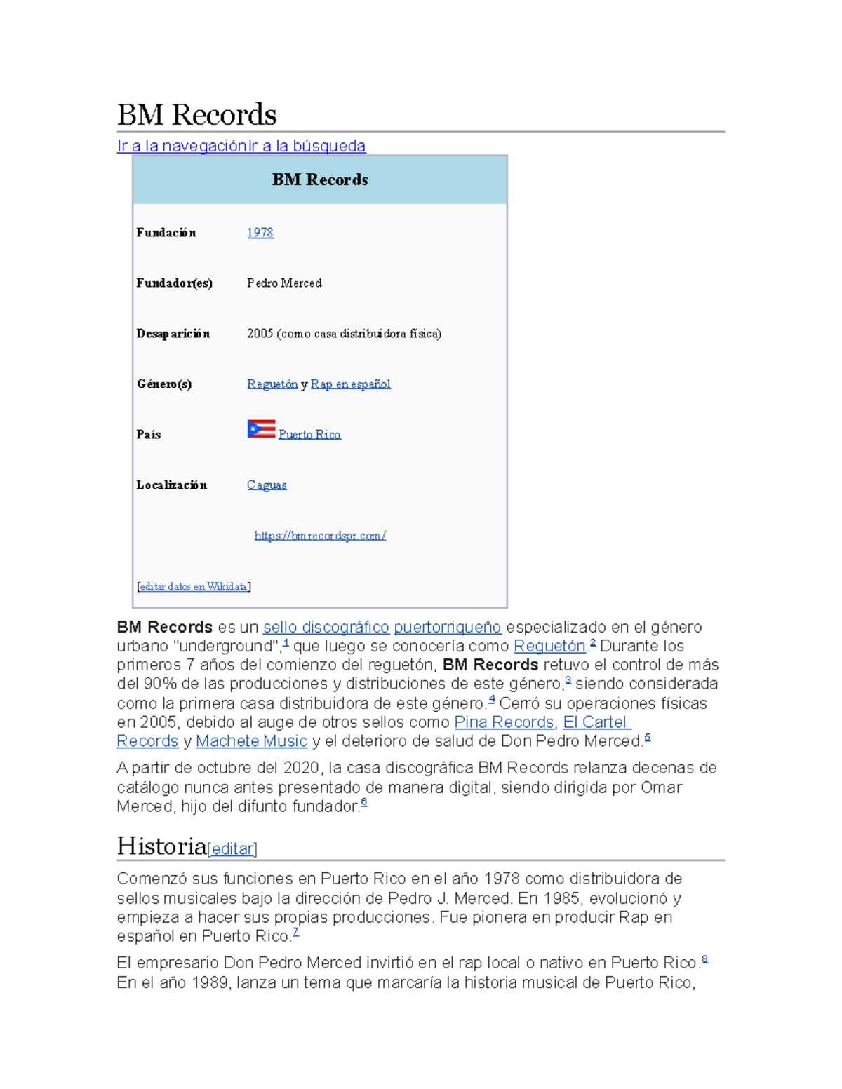 BM Records - estudia el apunte - BM Records Ir a la navegaciónIr a la ...