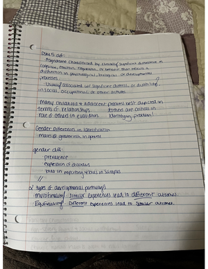 DOC 6 - Lecture class notes - PSY 324 - Studocu