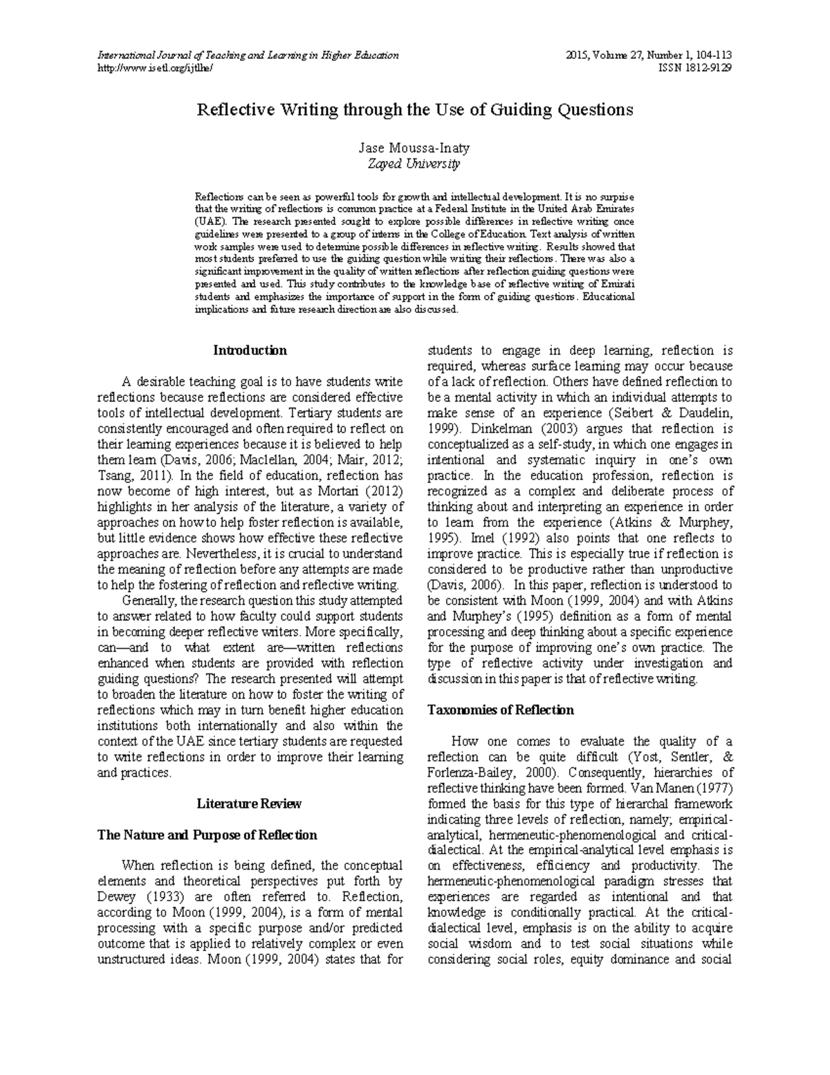 EJ1069801 - ph yeah full of farig tareen. - International Journal of ...