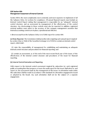 SOX Section 906 Corporate Responsibility for Financial Reports - Under ...