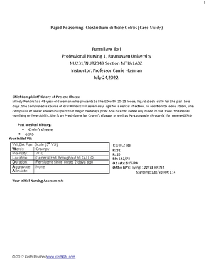 NUR2349 Module 01 Patient Falls Worksheet v2 - Module 01 – Written ...