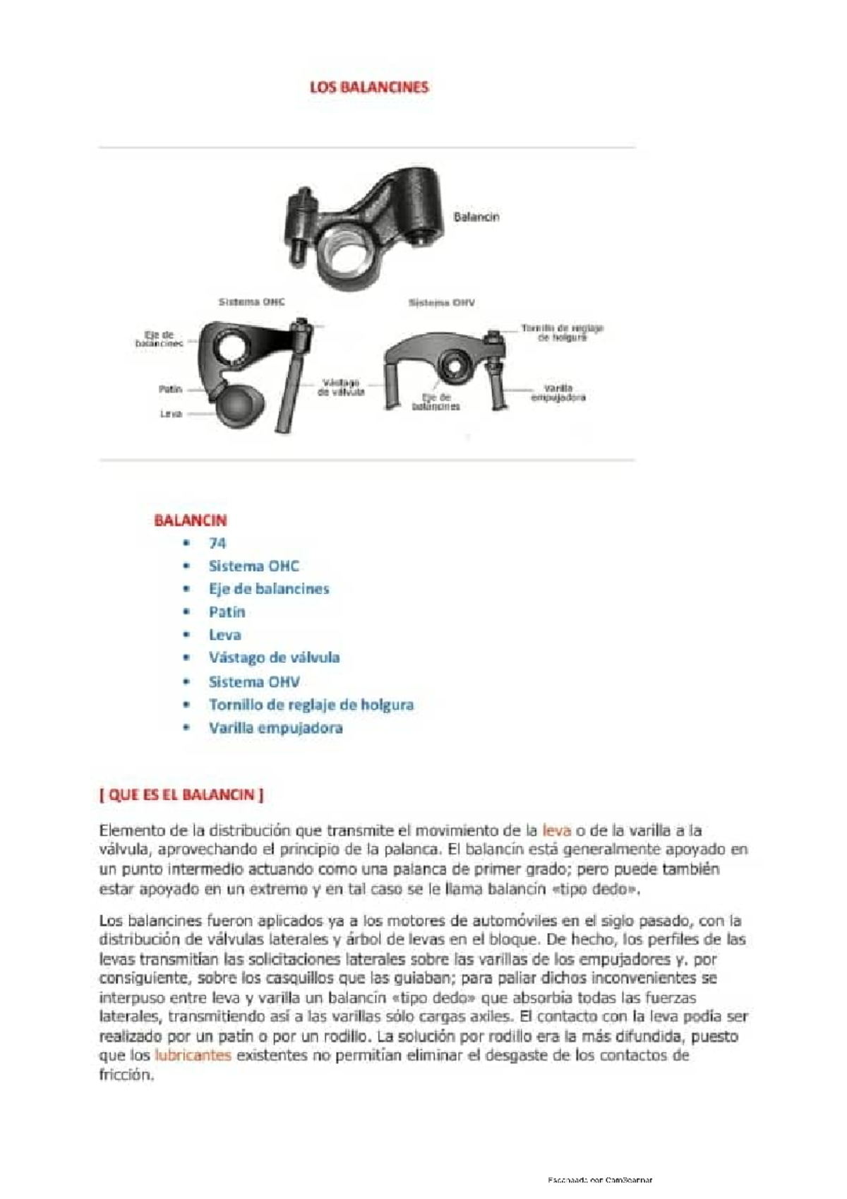 LOS Balancines - ... - Robotica Industrial - Studocu