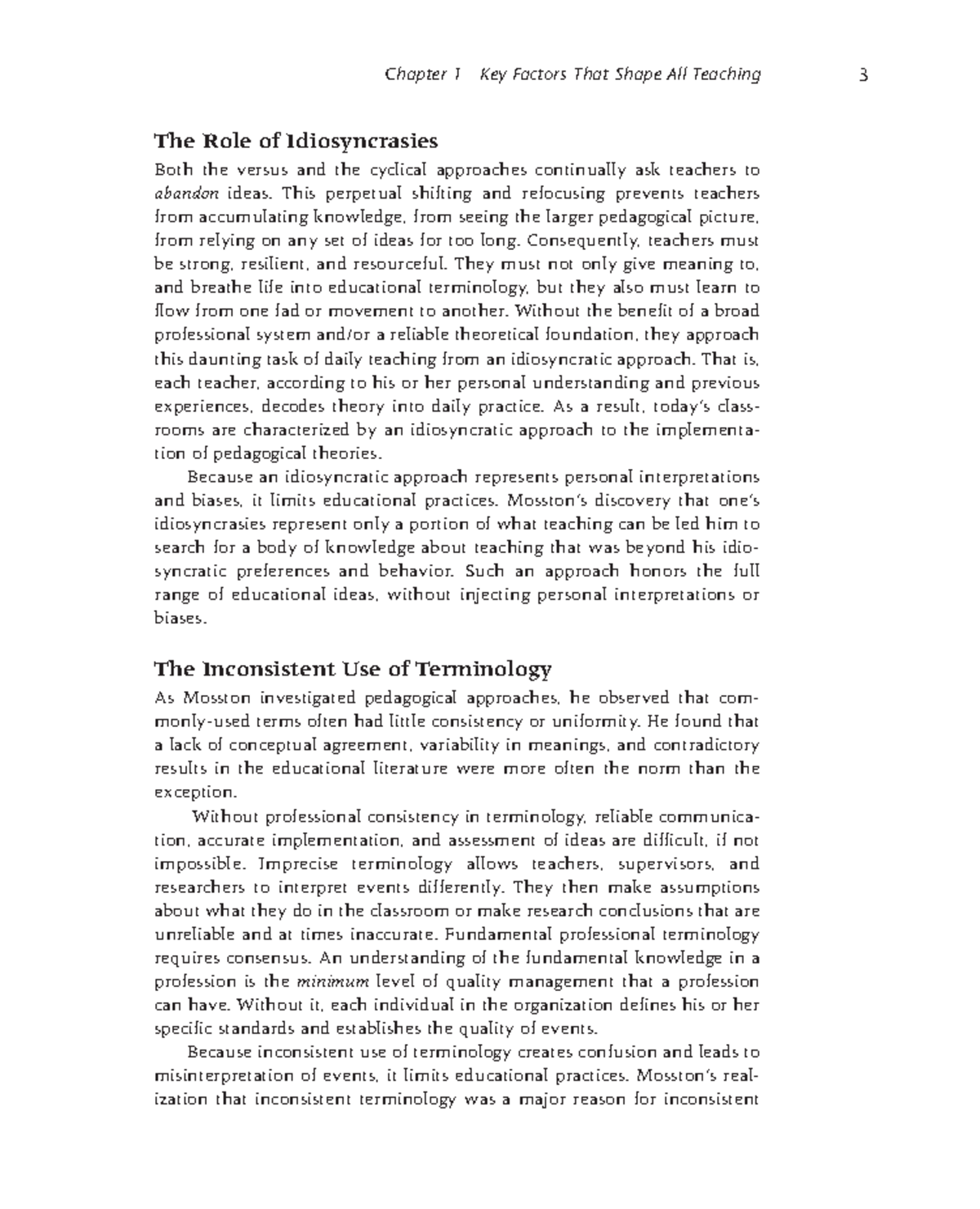 Notes Science-2 - Physical Science - The Role of Idiosyncrasies Both ...