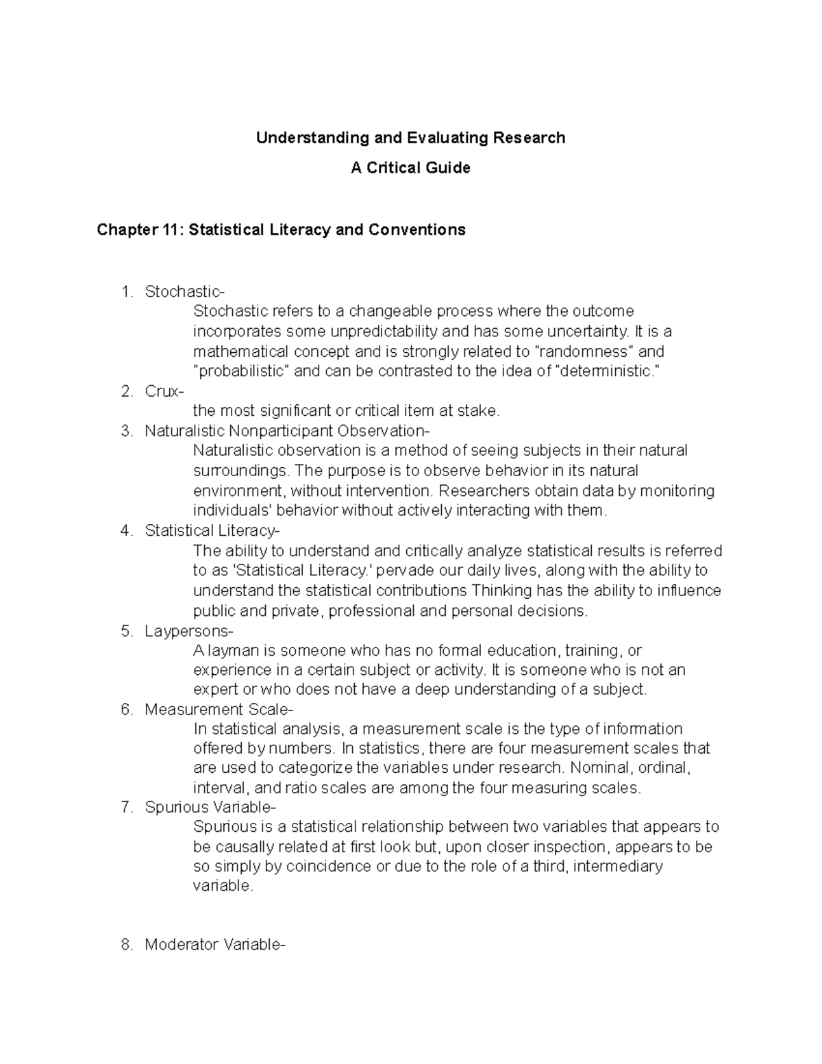Cap - PRACTICAL RESEARCH/ CAPSTONE - Understanding and Evaluating ...