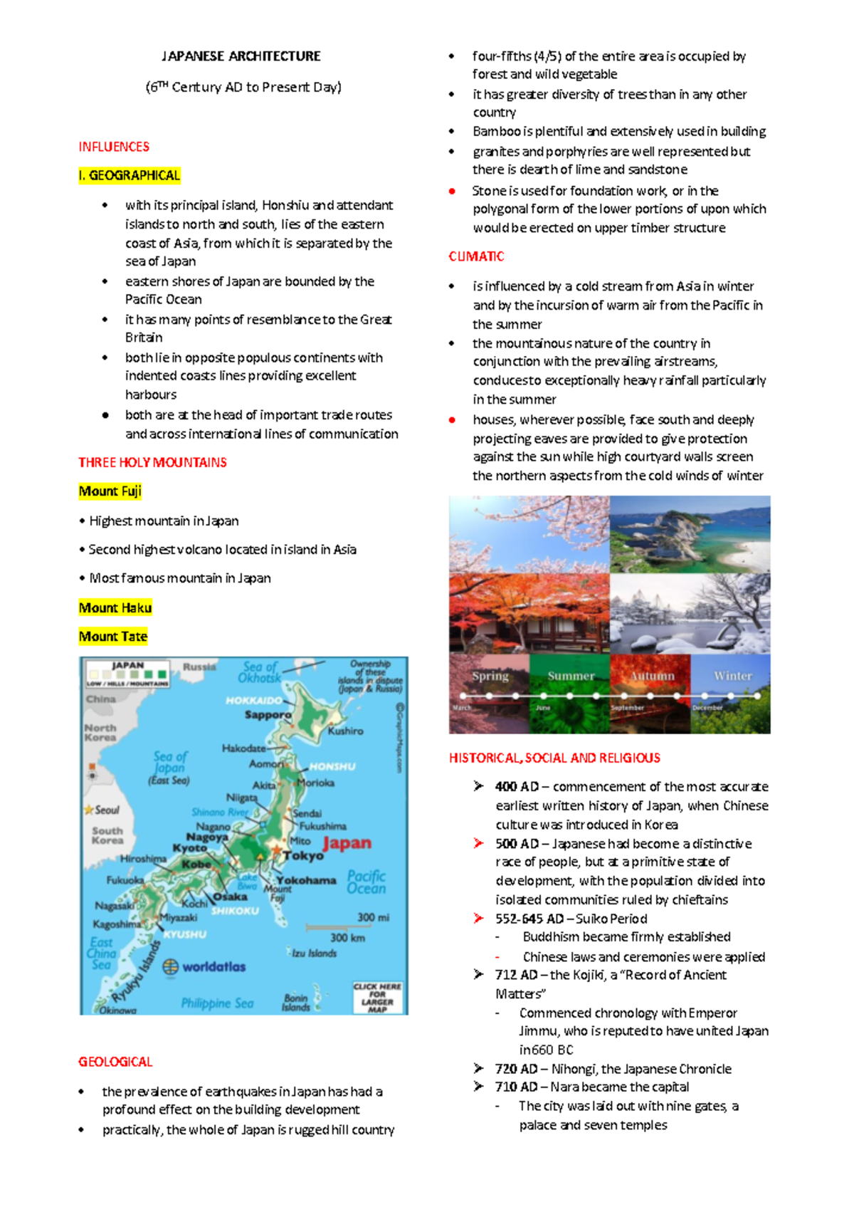 Japanese - JAPANESE ARCHITECTURE (6TH Century AD to Present Day ...