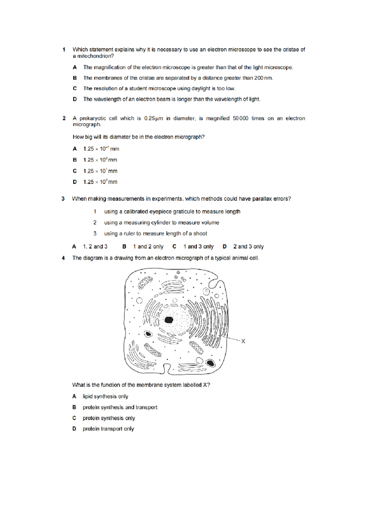 BIO MCQ 185 - MCQ For Biology - 1 Which statement explains why it is ...