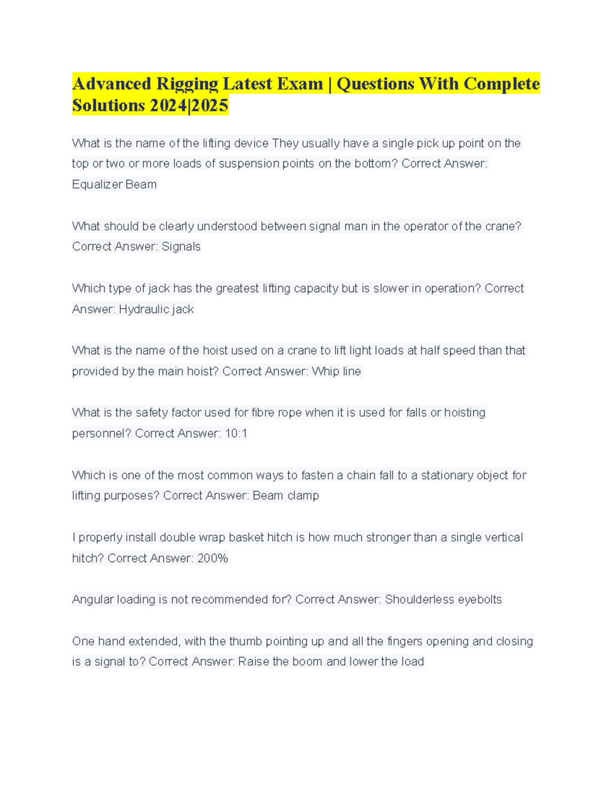 Advanced Rigging 6 - Studocu