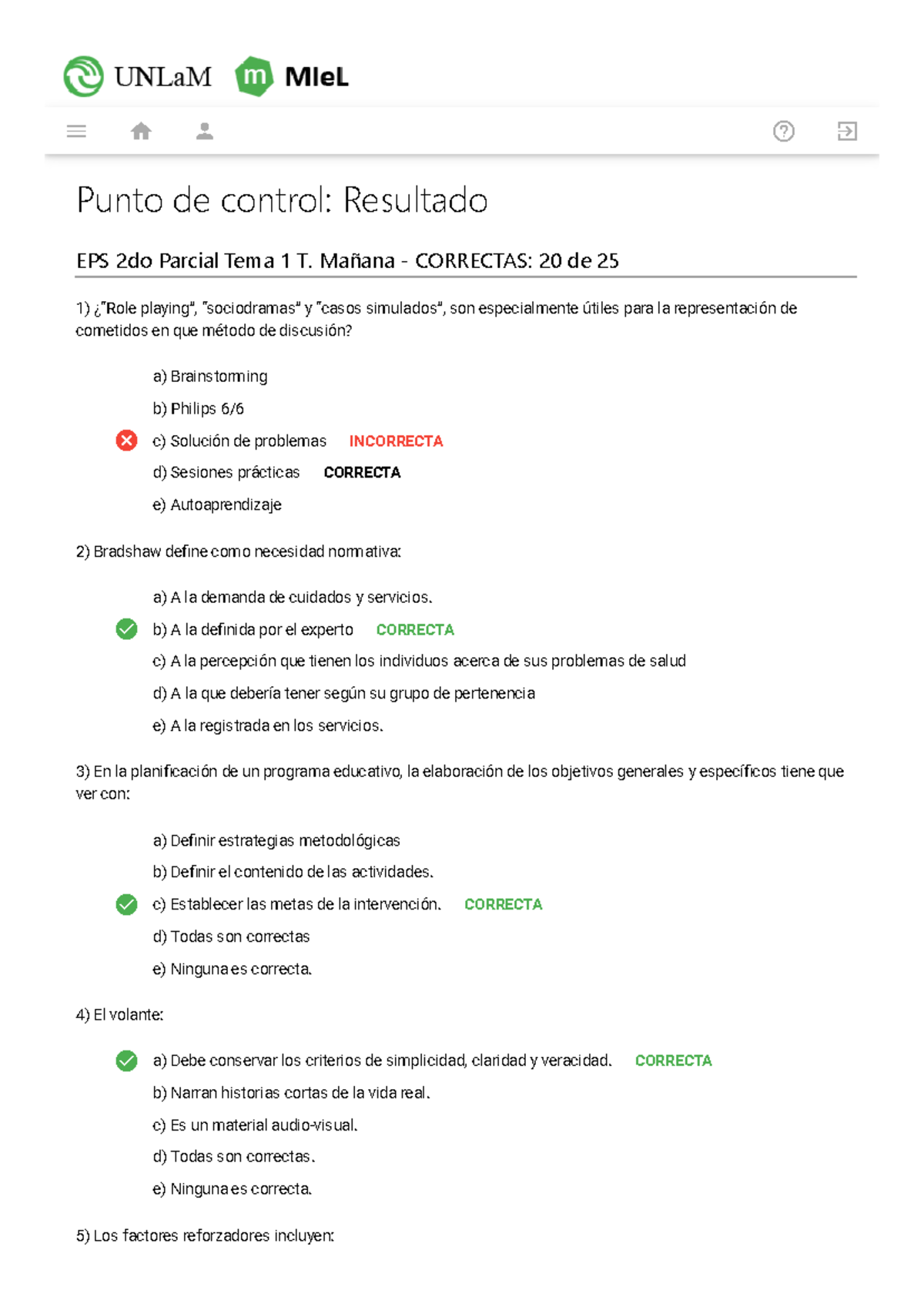 Segundo parcial eps Tema 1 - Punto de control: Resultado EPS 2do Parcial Tema 1 T. Mañana ...
