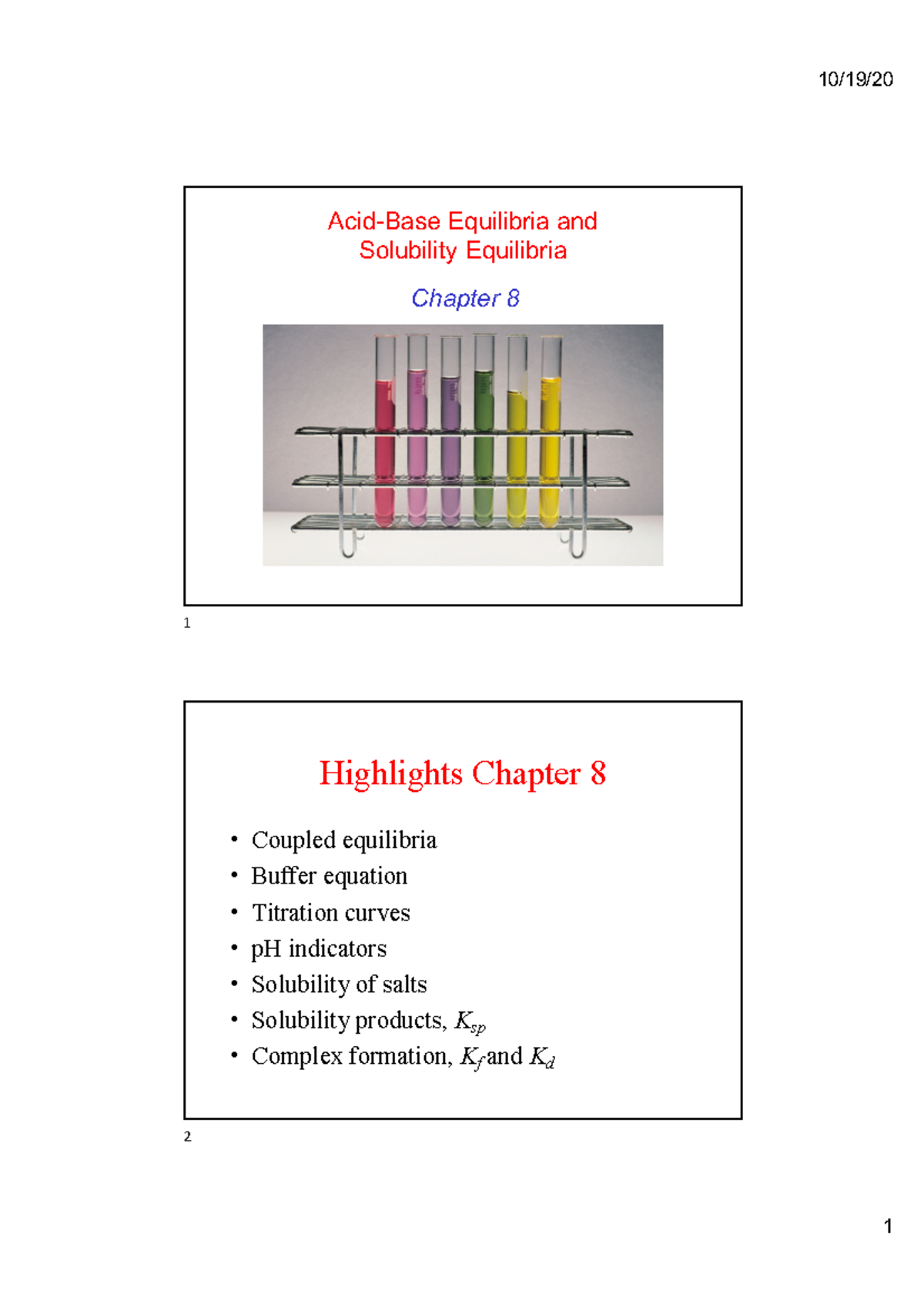 Chapter 8 - Acid-Base Equilibria and - Warning: TT: undefined function ...