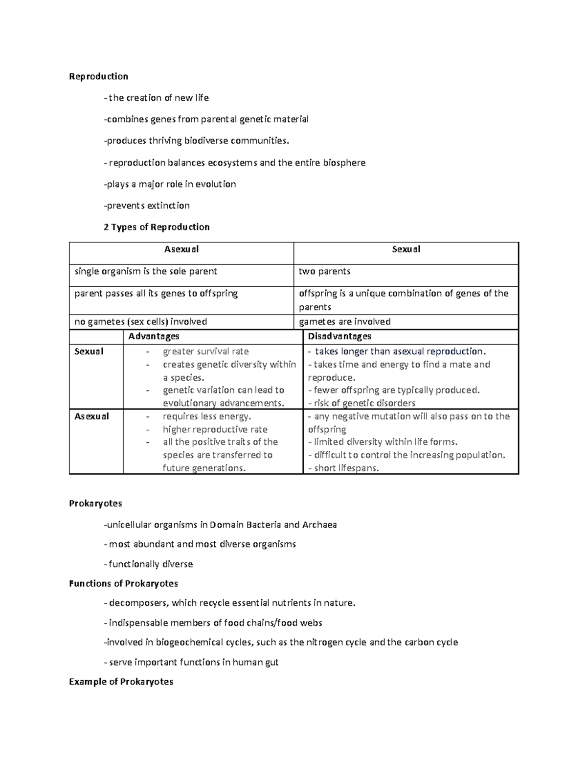 Reproduction (Protists, Fungi, Animals) - Reproduction - the creation ...