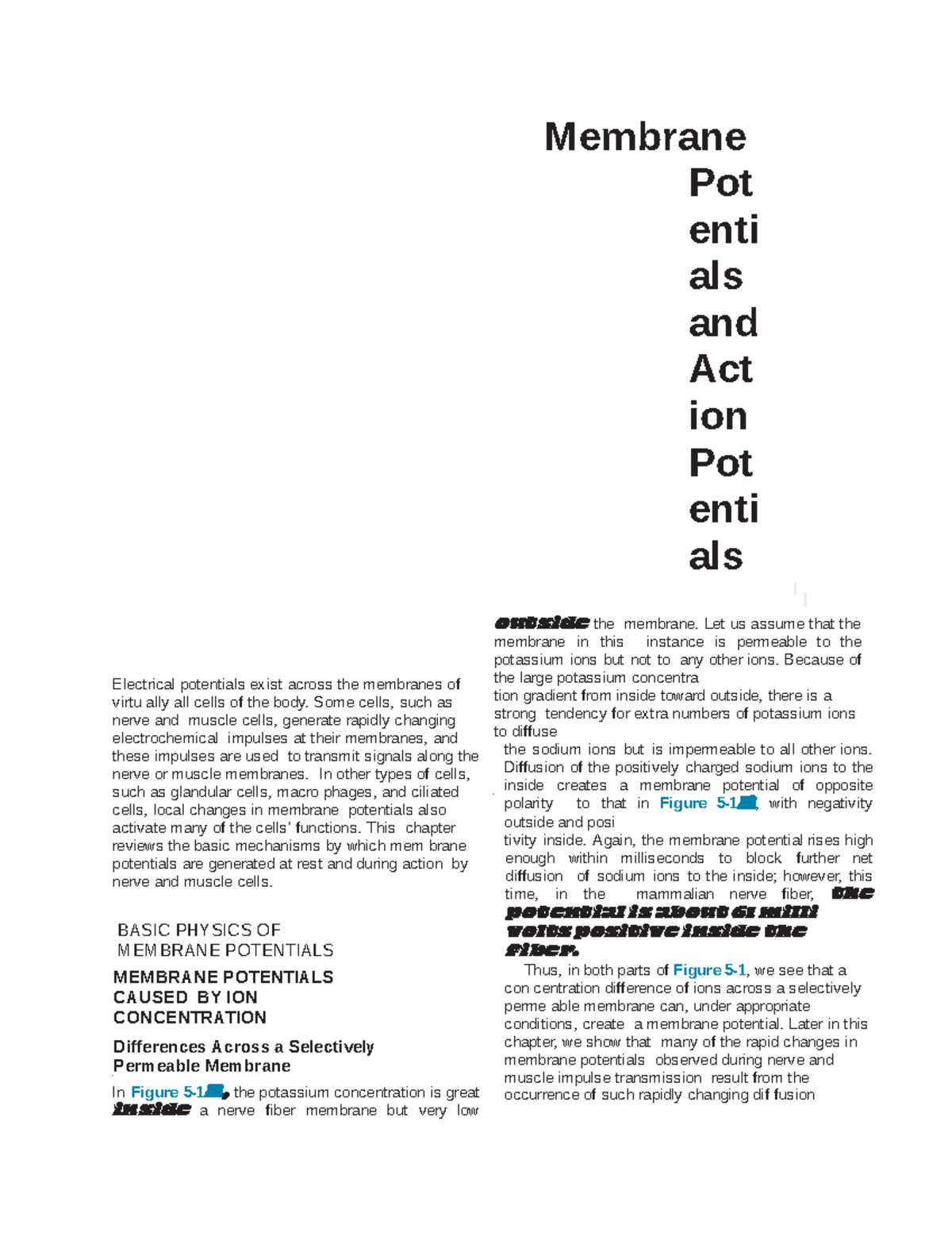 Untitled document - Google Docs - Membrane Pot enti als and Act ion Pot ...