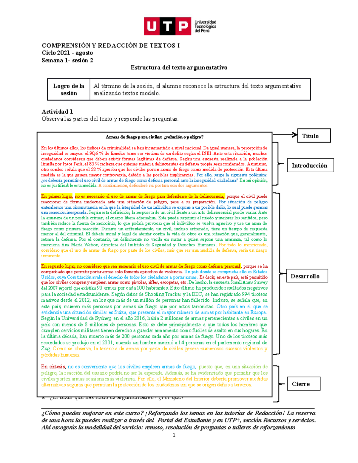 S01-s2-Material. Estructura del texto argumentativo 2021 agosto ...