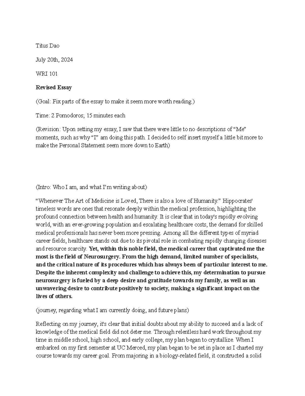 Revised Essay 7 20 24 - Convergent evolution is the process by which ...