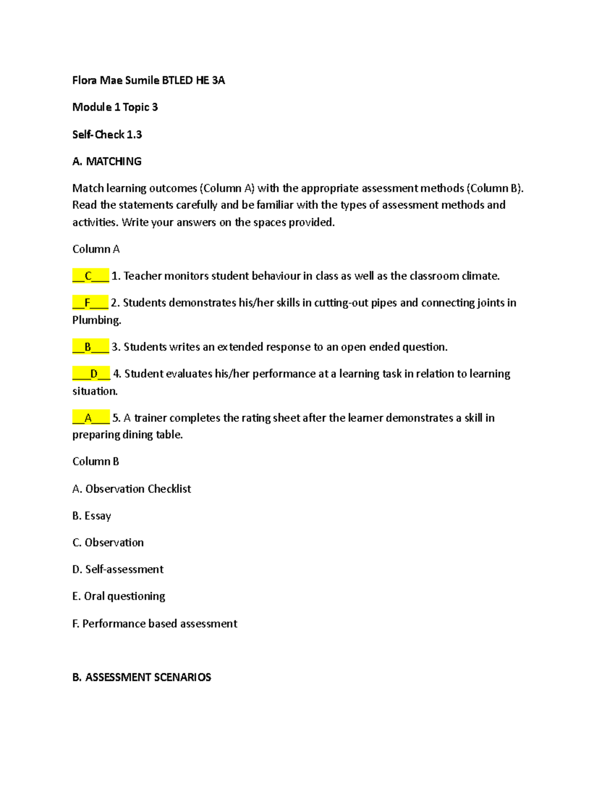 Flora Mae Sumile answer Educ 303 Module 1 Topic 3-WPS Office - Flora ...