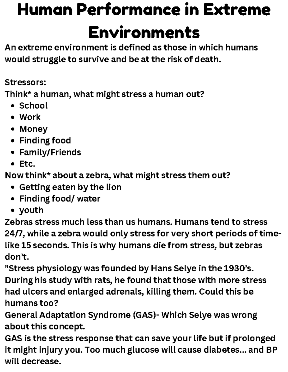 Human Performance in Extreme Environments - Human Performance in ...