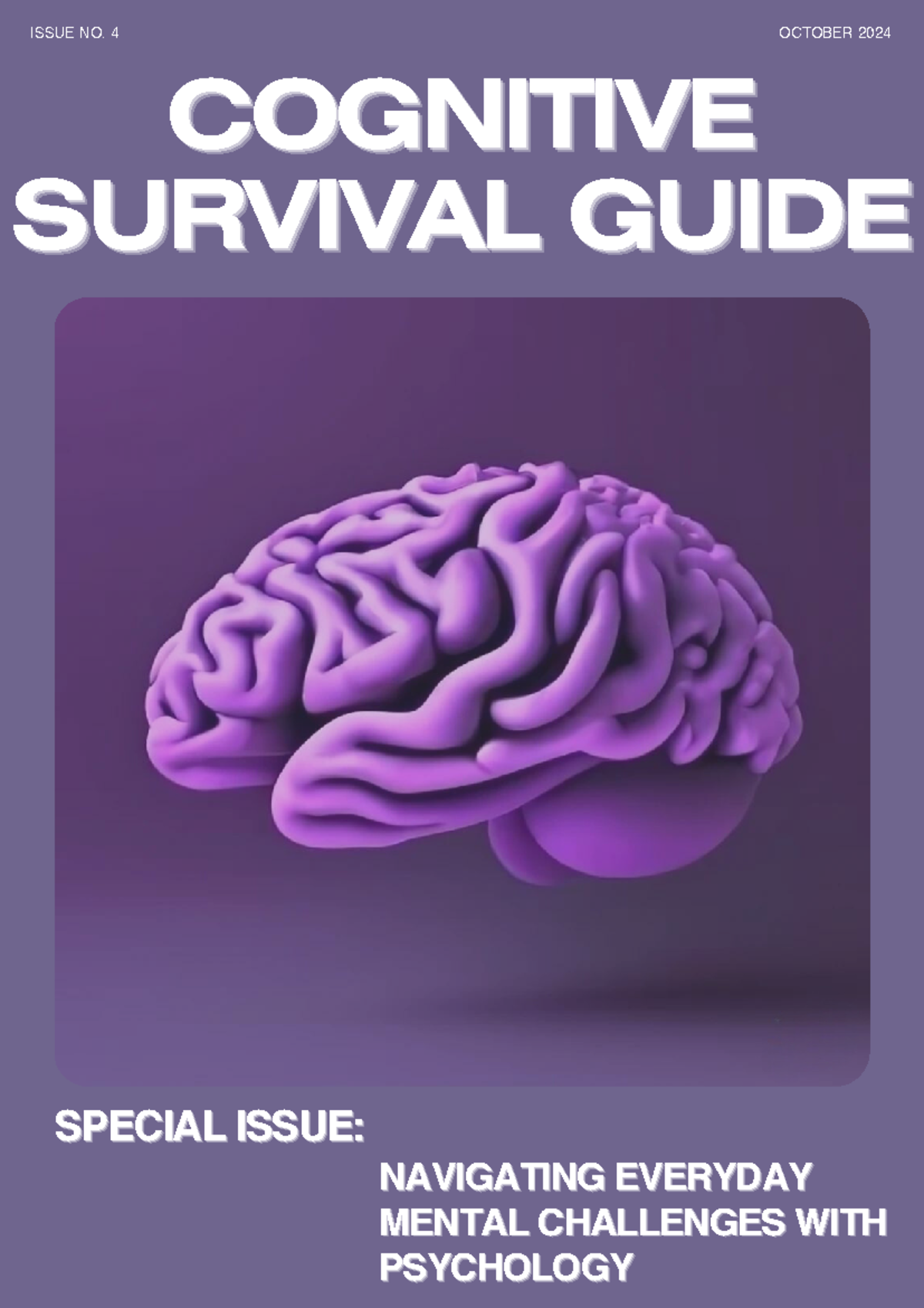 Cognitive Survival Guide - COGNITIVECOGNITIVECOGNITIVE SURVIVAL ...