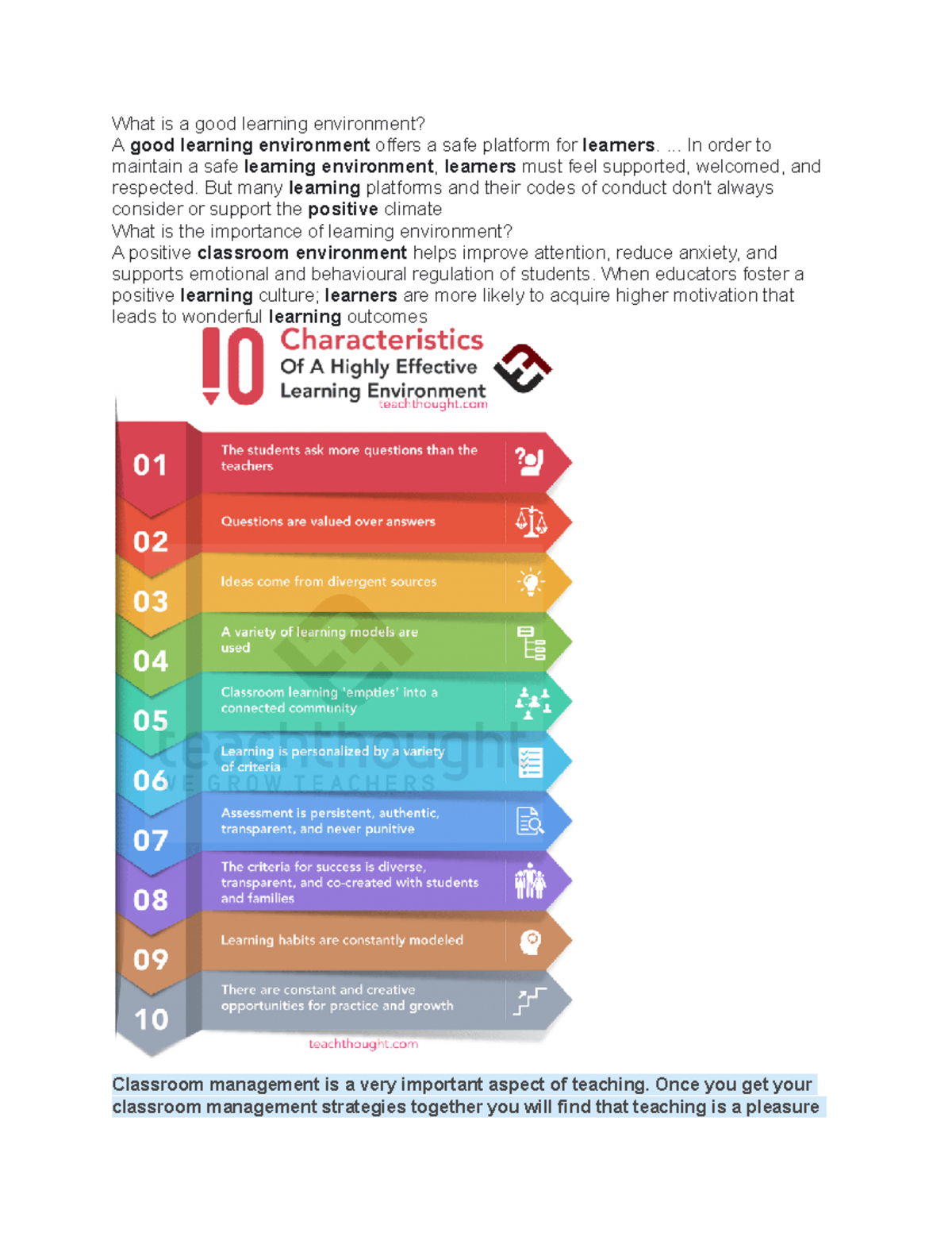 Chapter 8 pmat report - lecture notes , for world history and other ...