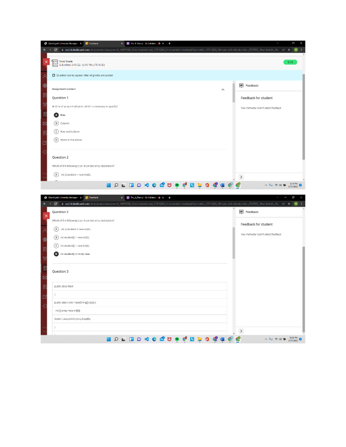 Post Lab Exp 1 - java - Studocu