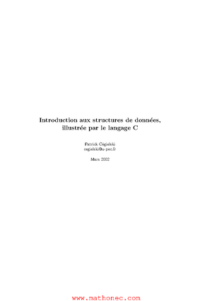 Initiational Algorithmique - 1 Chapitre I : Introduction Informatique. Science du traitement ...