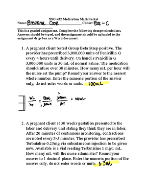 Medication-Math-Remediation-Packet-All-Levles-Student - Medication Math ...