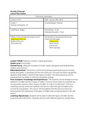 Grade 4 English Lesson plan - TSOE Planning and Assessment Framework ...
