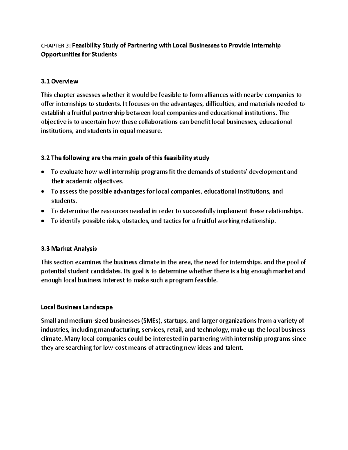 Chapter-3-Fesstud - Fesstud - CHAPTER 3: Feasibility Study of ...