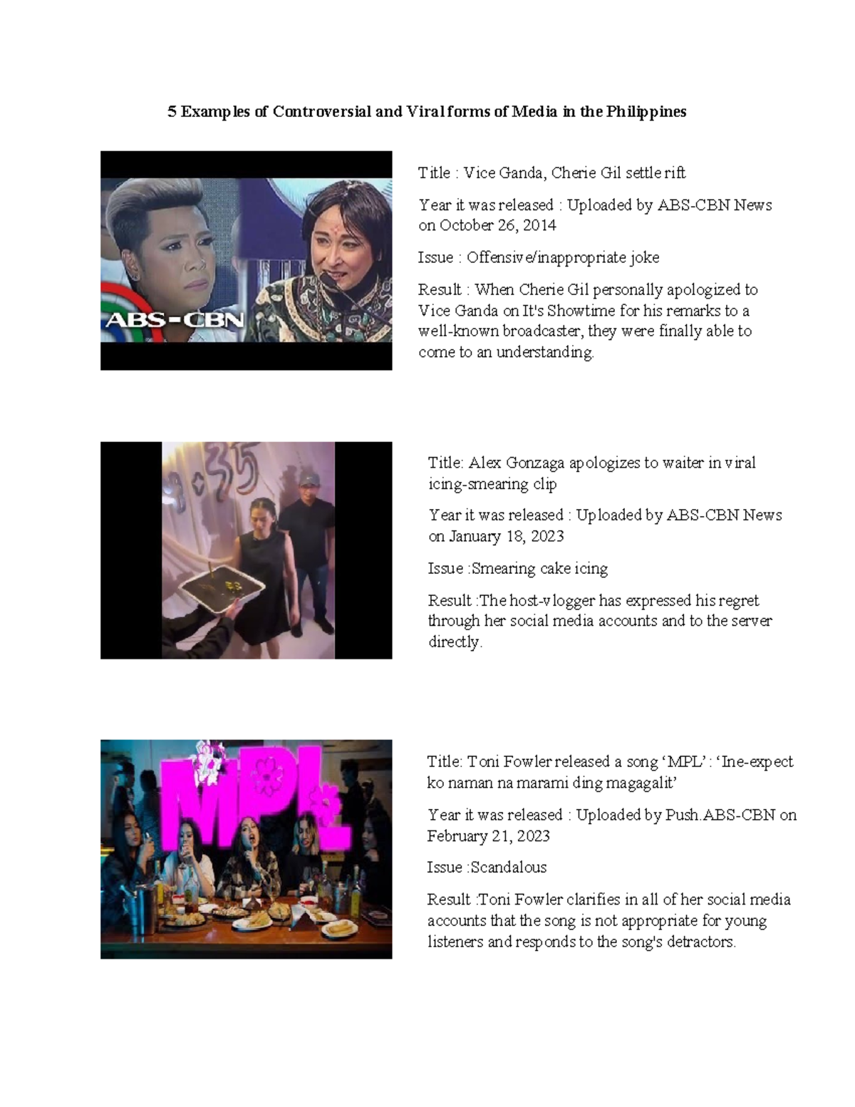 5 Examples of Controversial and Viral forms of Media in the Philippines ...