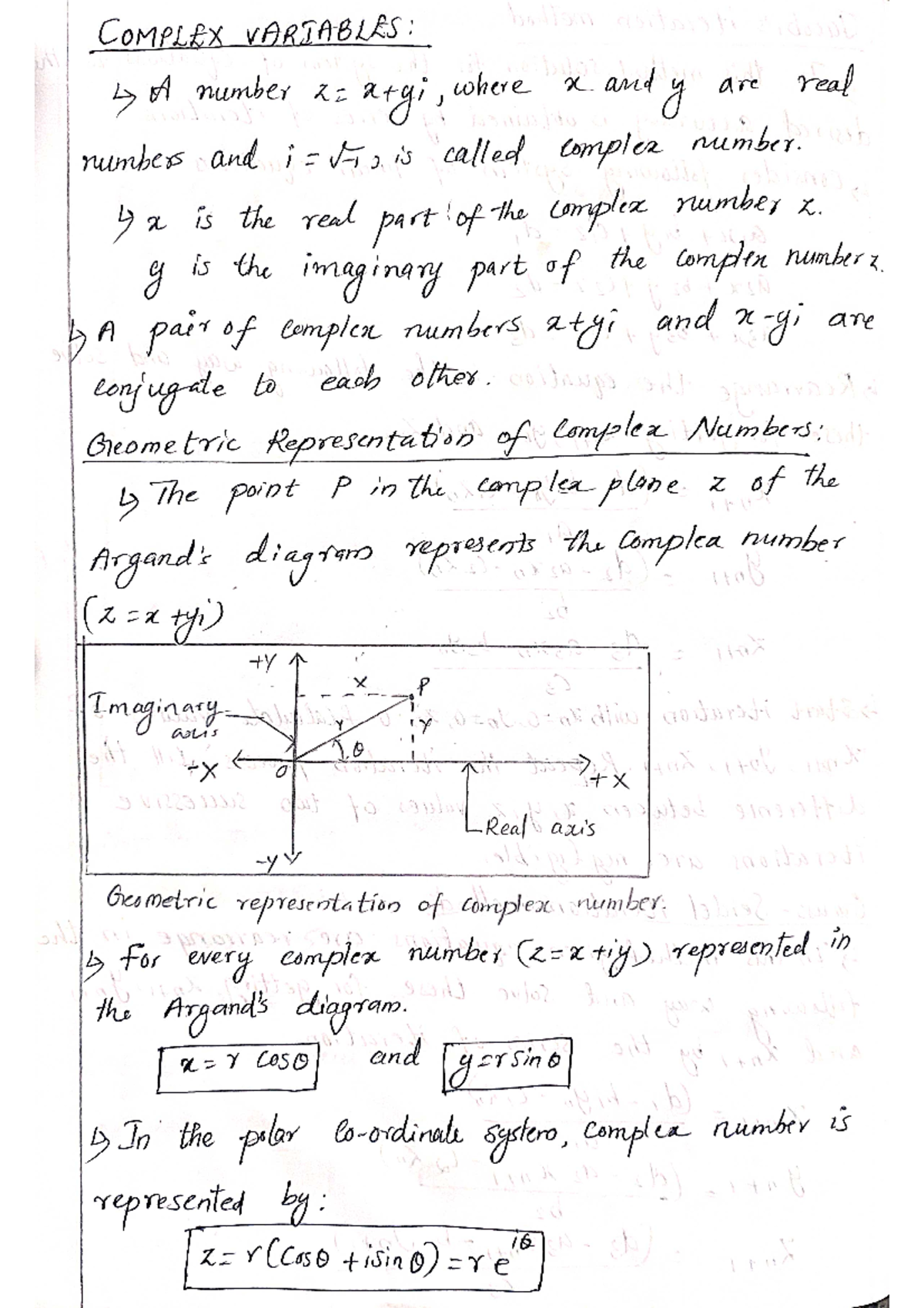 Complex variables - Mechanical engineering - Studocu