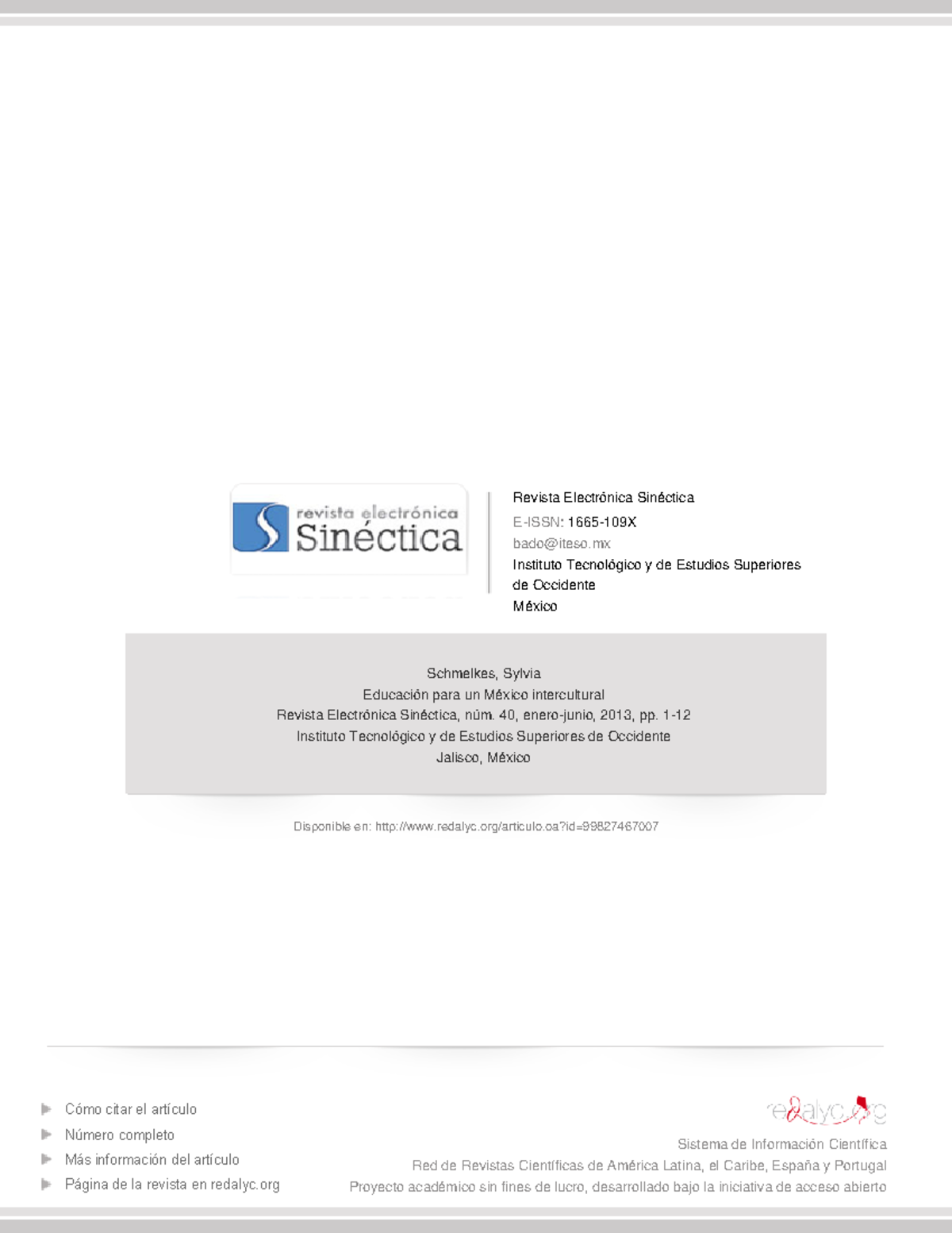 4ta semana.- Educación para un México intercultural - Revista ...