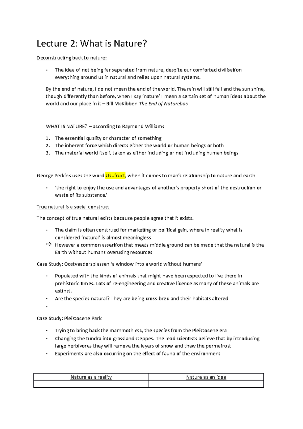 Lecture Notes 2021 Modules 1 and 2 with quotes given by readings and ...