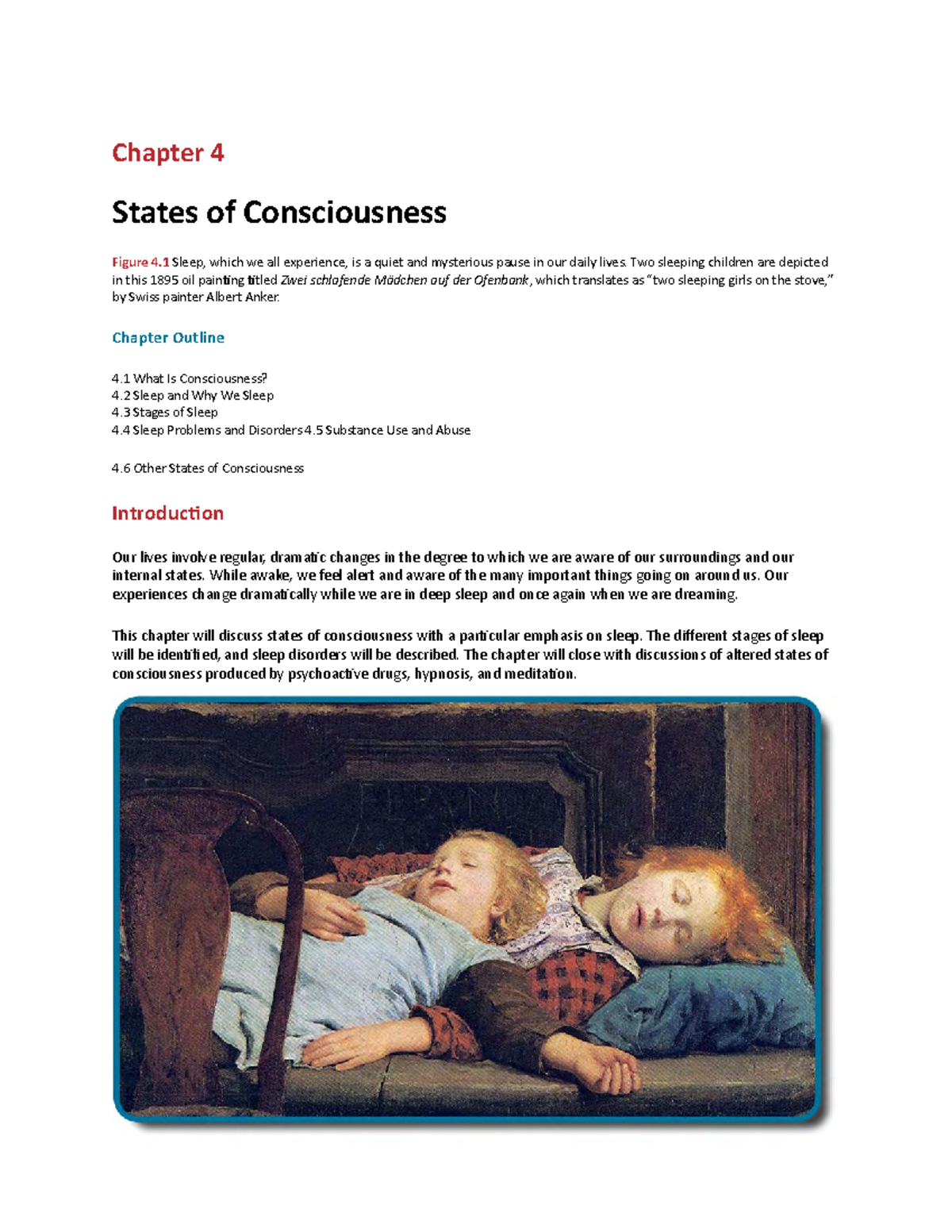 States of Consciousness - Chapter 4 States of Consciousness Figure 4 ...