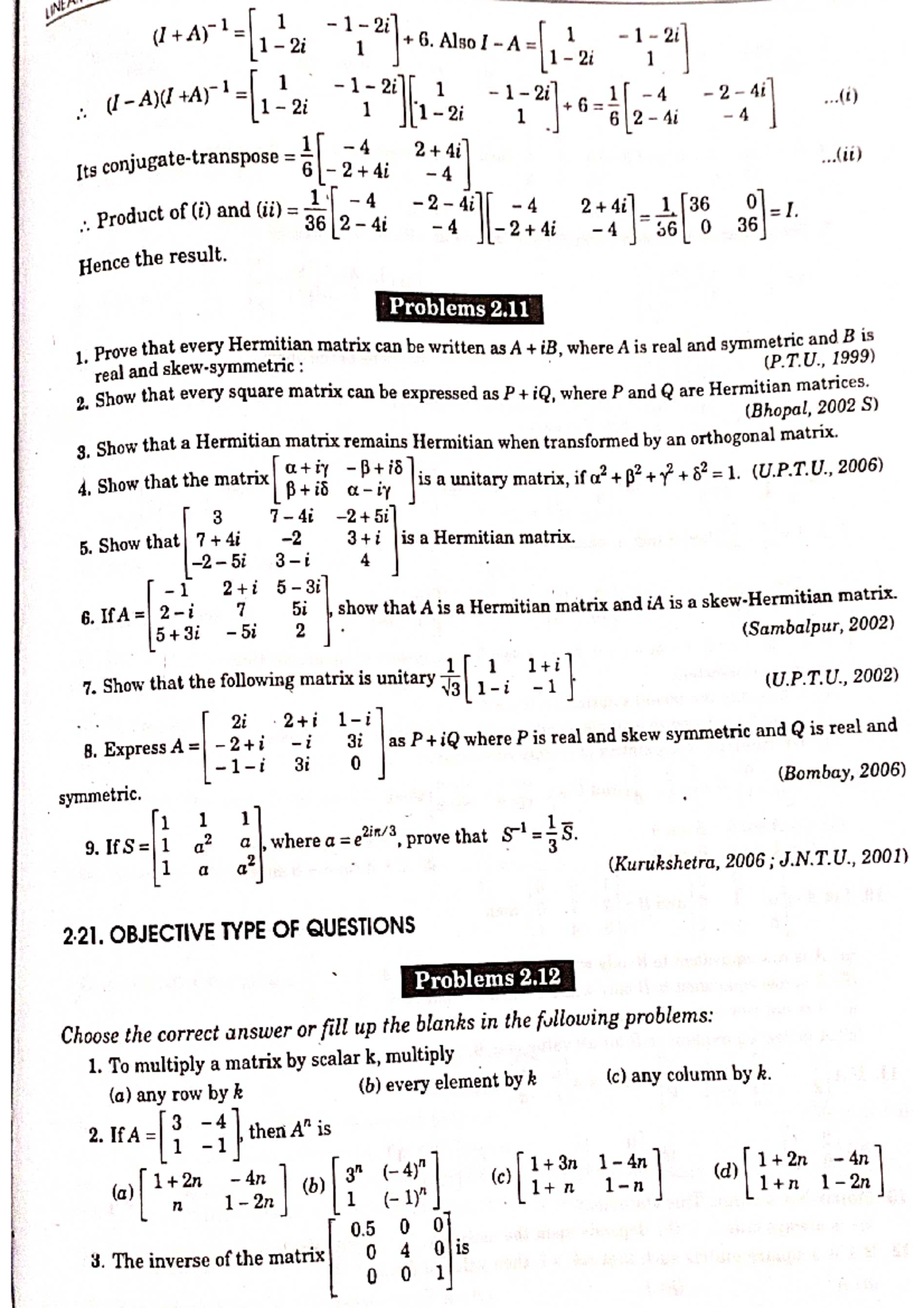 Eigen values-1 - Physics - Studocu
