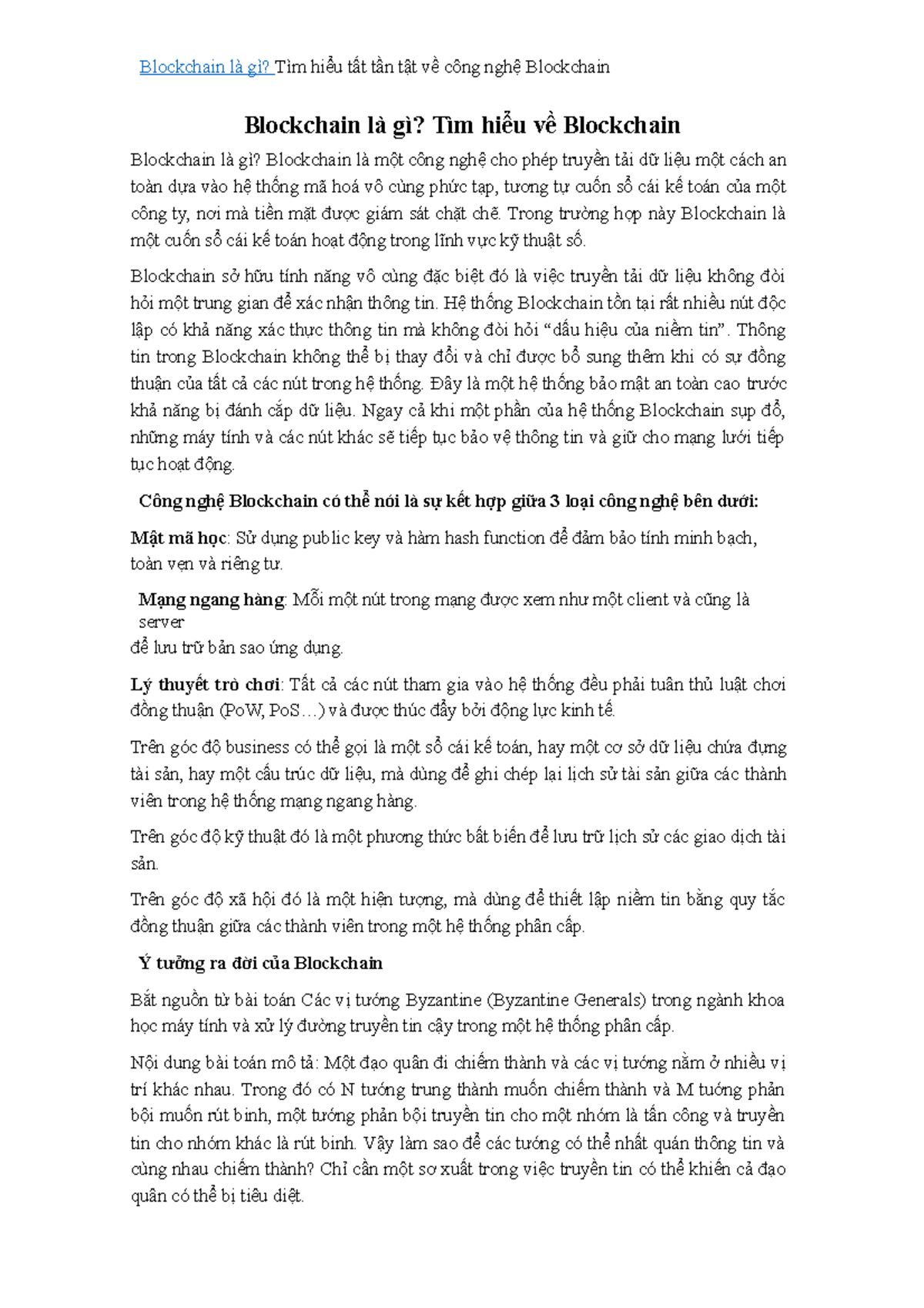 Blockchain la gi Tim hiu tt tn tt v - Blockchain là gì? Tìm hiểu tất ...