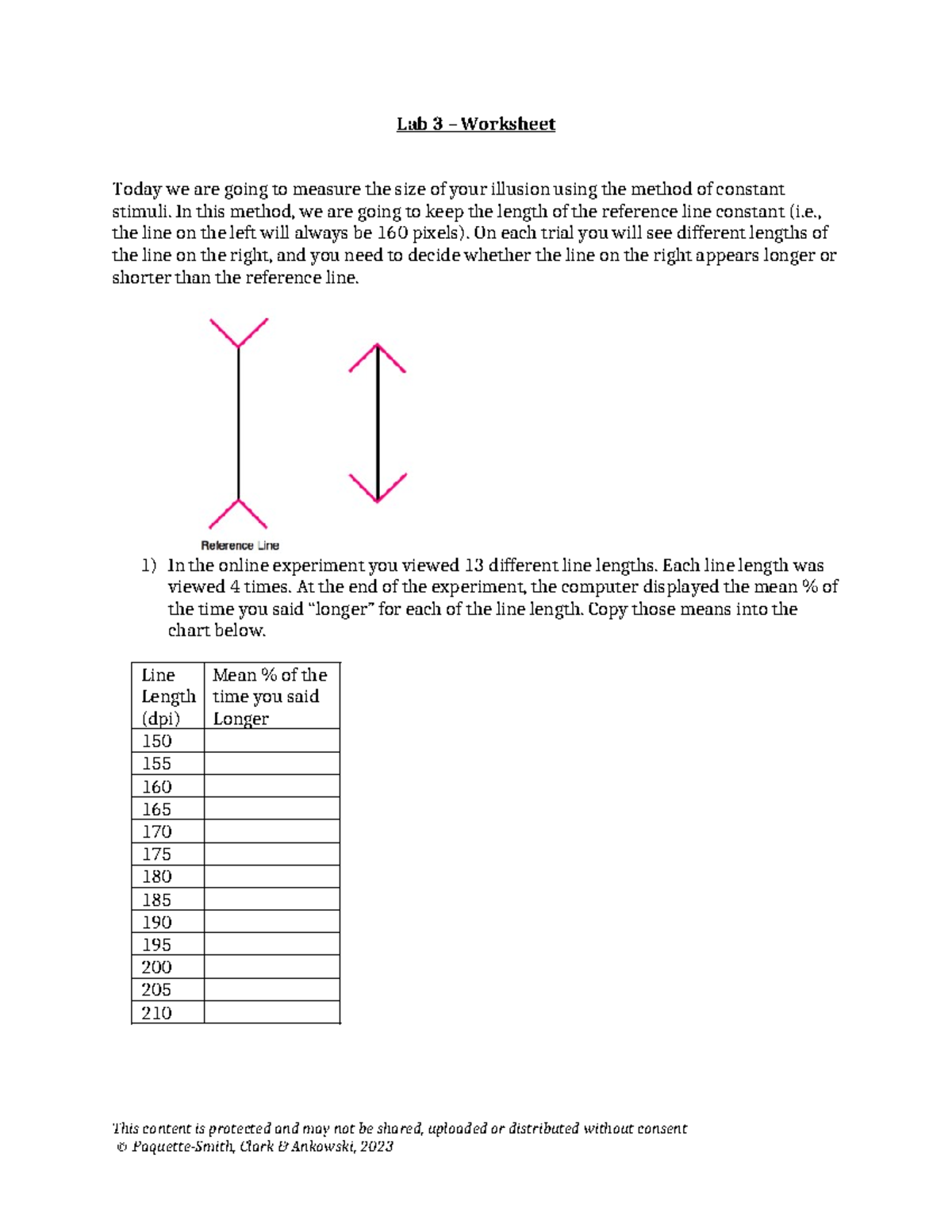 Lab 3 – Worksheet - Lab 3 – Worksheet Today we are going to measure the ...