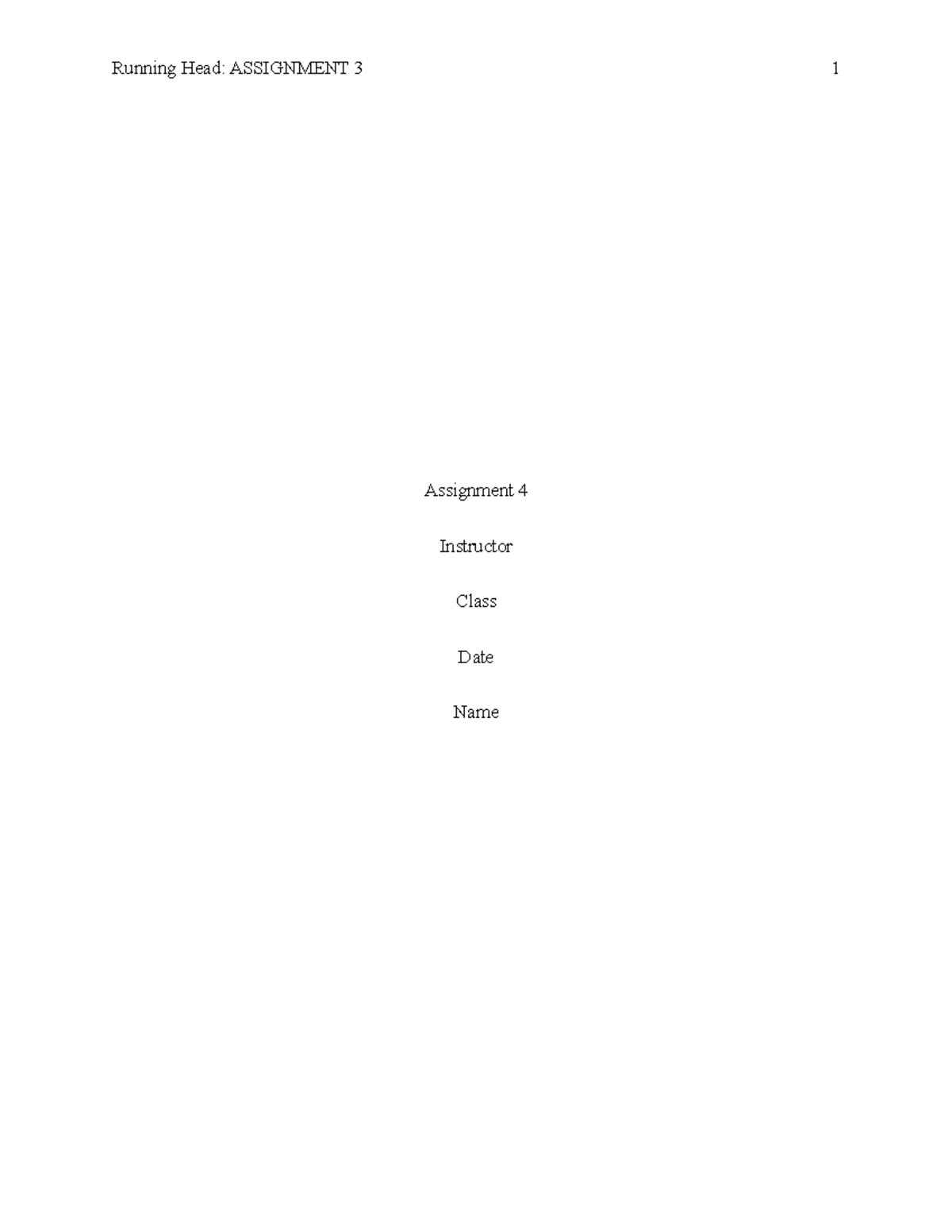 Assignment 3 - (Amoateng & Heaton, 2017). - Running Head: ASSIGNMENT 3 1 Assignment 4 Instructor ...