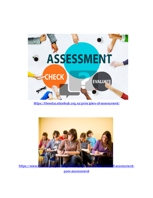 Week 11 - Here are some assessment activities and notes. - Activity 1 ...
