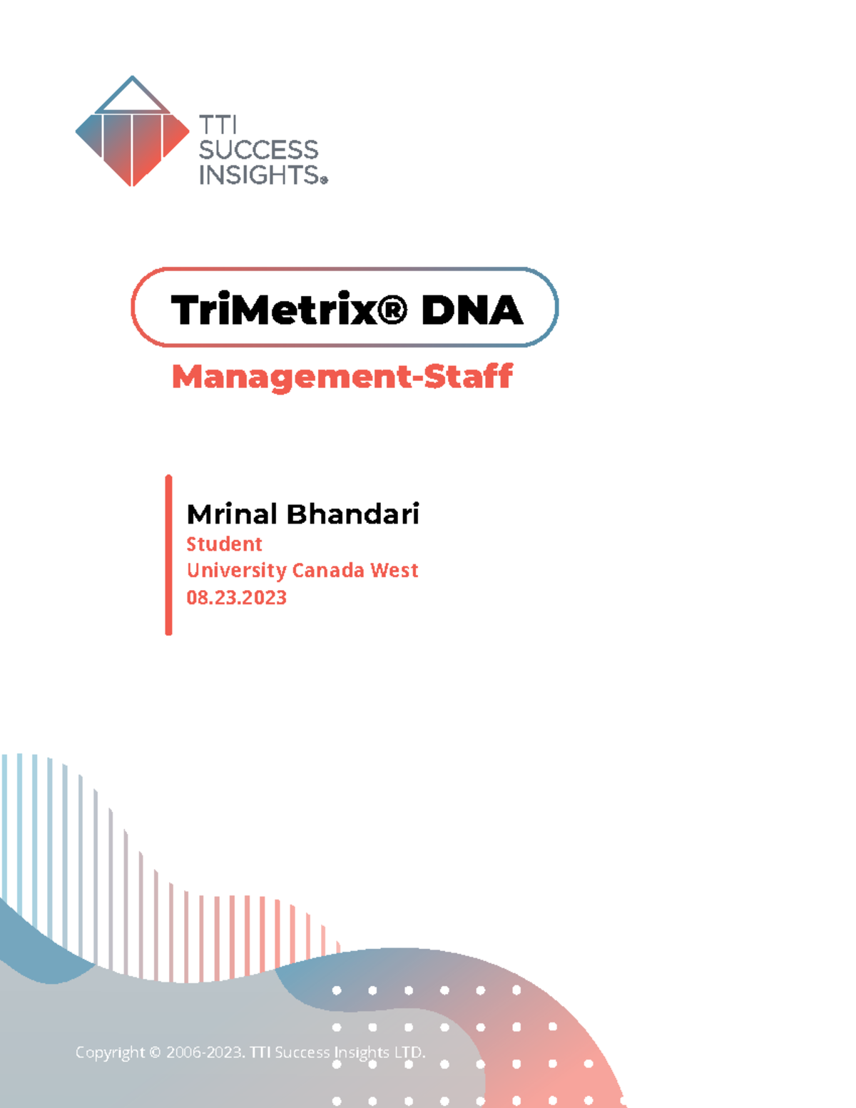 Bhandari Mrinal Tri DNA 2man 4634468 us COLE-489 - TriMetrix® DNA ...