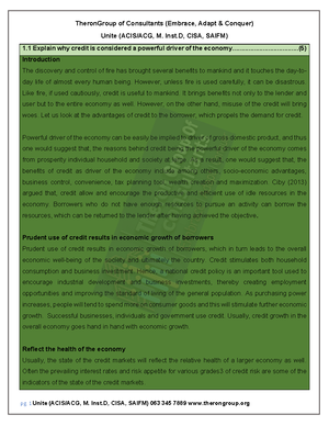 RSK4805 Formula sheet - RSK4805 - Unisa - Studocu