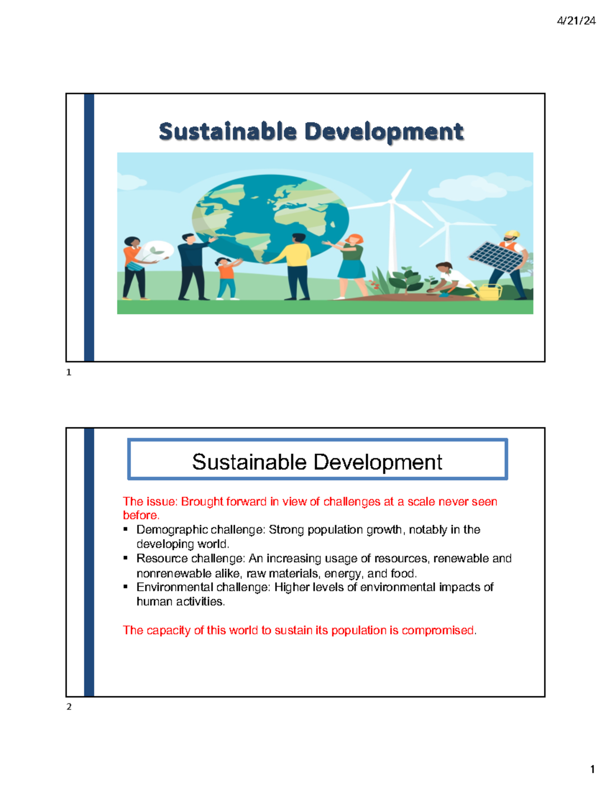 Lecture%208%20-%20Sustainable%20Development - Sustainable Development 1 ...