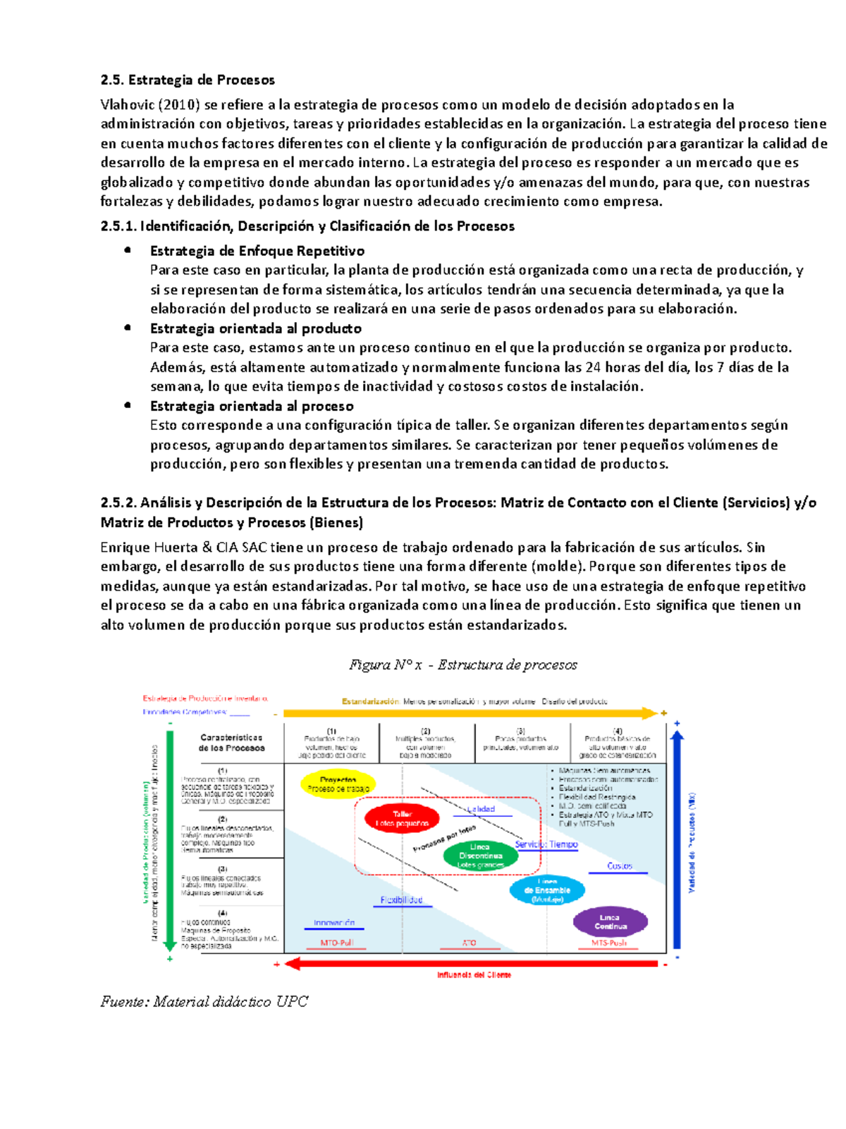 Trabajo laboratorio - wefwefwef - Estrategia de Procesos Vlahovic (2010 ...