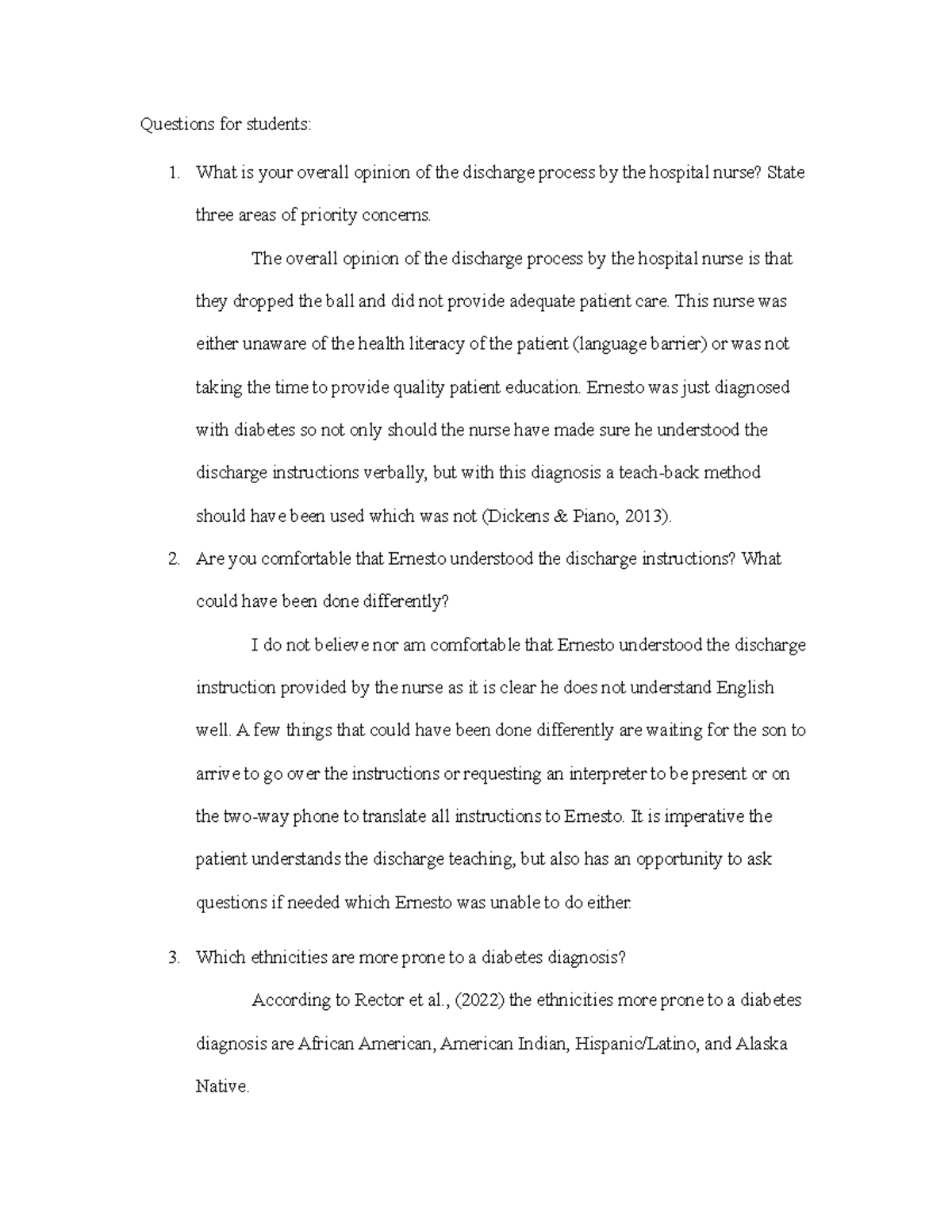 Case Study Questions Health Literacy Questions For Students What Is