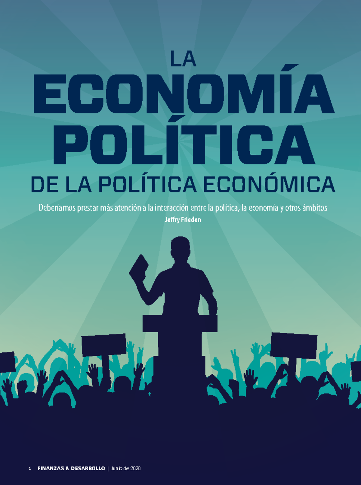 Economia politica de la politica economica jeff frieden - 4 FINANZAS ...