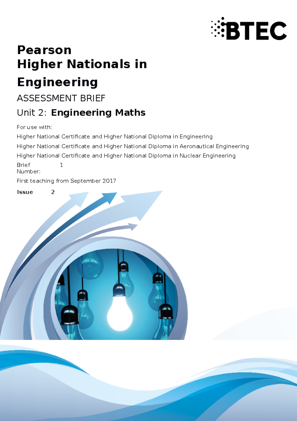 Unit 02 Engineering Maths A2 2019-2020 18ED[1229] - Pearson Higher ...