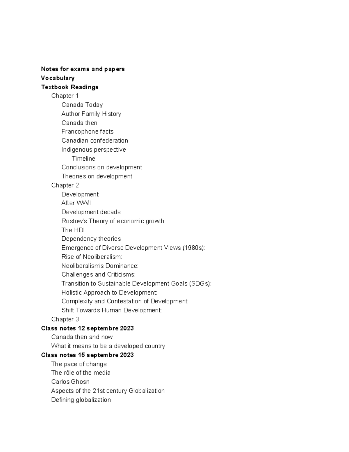 DVM1100 Fall Term - Notes for exams and papers Vocabulary Textbook ...