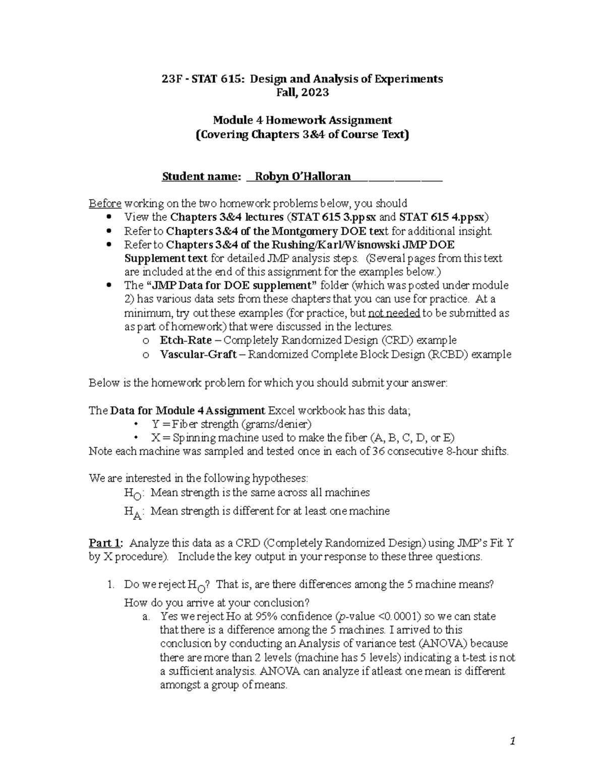 STAT615 23F Module 4 Homework Assignment - 23F - STAT 615: Design and ...