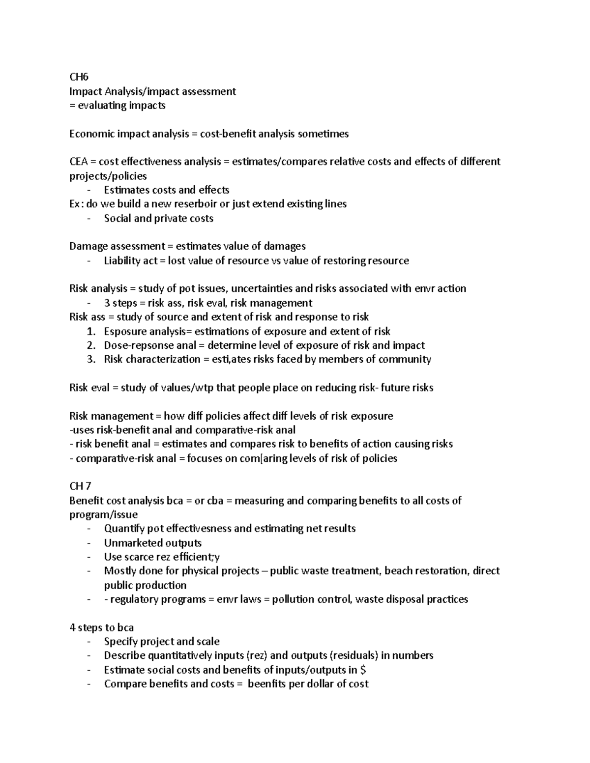 6-10 - ok cool yep yap - CH Impact Analysis/impact assessment ...
