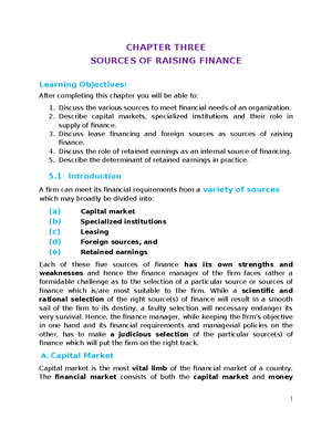 FM Chapter 4 - Financial management - CHAPTER FOUR RATIO ANALYSIS ...