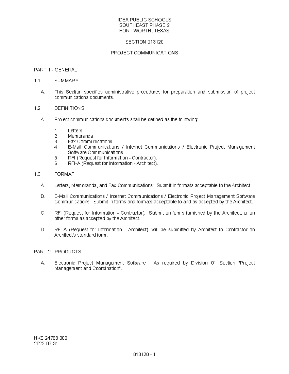 012120-Project-Communication- Rev 0 seme - BS Agricultural and ...